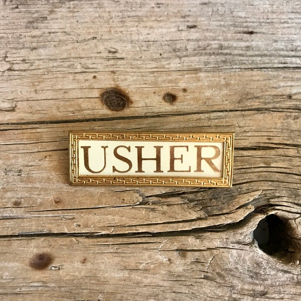 Church Usher Badges - Etsy
