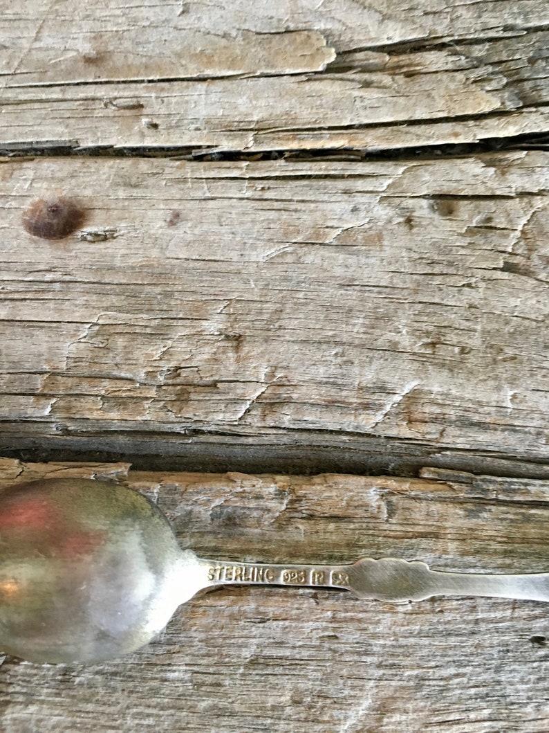 Sterling Silver Spoon / Roden Brothers / Toronto / Canada / Vermeil ...