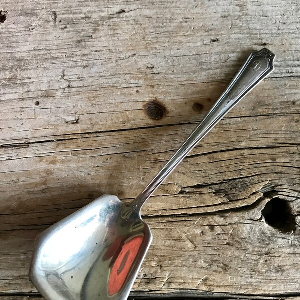 Flat Edge Spoon - Etsy