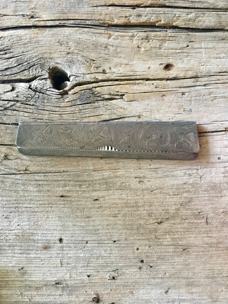 900 Silver Comb / Comb Cover / Comb Sheath / Comb Case / - Etsy