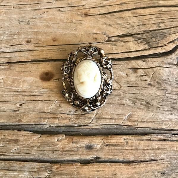 Side Profile Cameo - Etsy