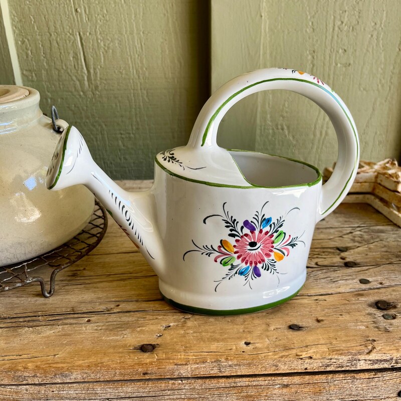 Painted Watering Can - Etsy
