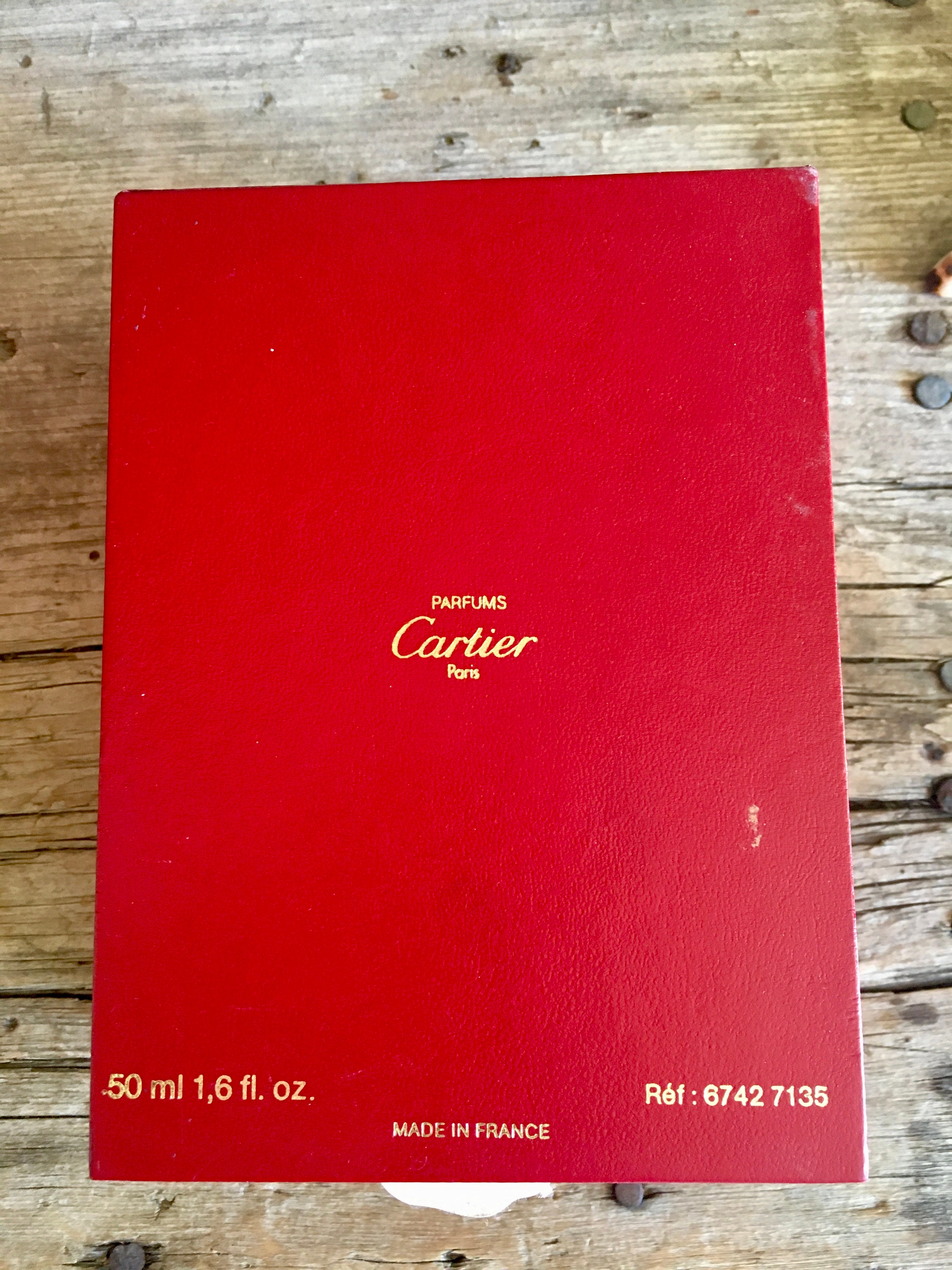 Cartier / Empty Box / Perfume De Toilette / Panthère De Cartier ...