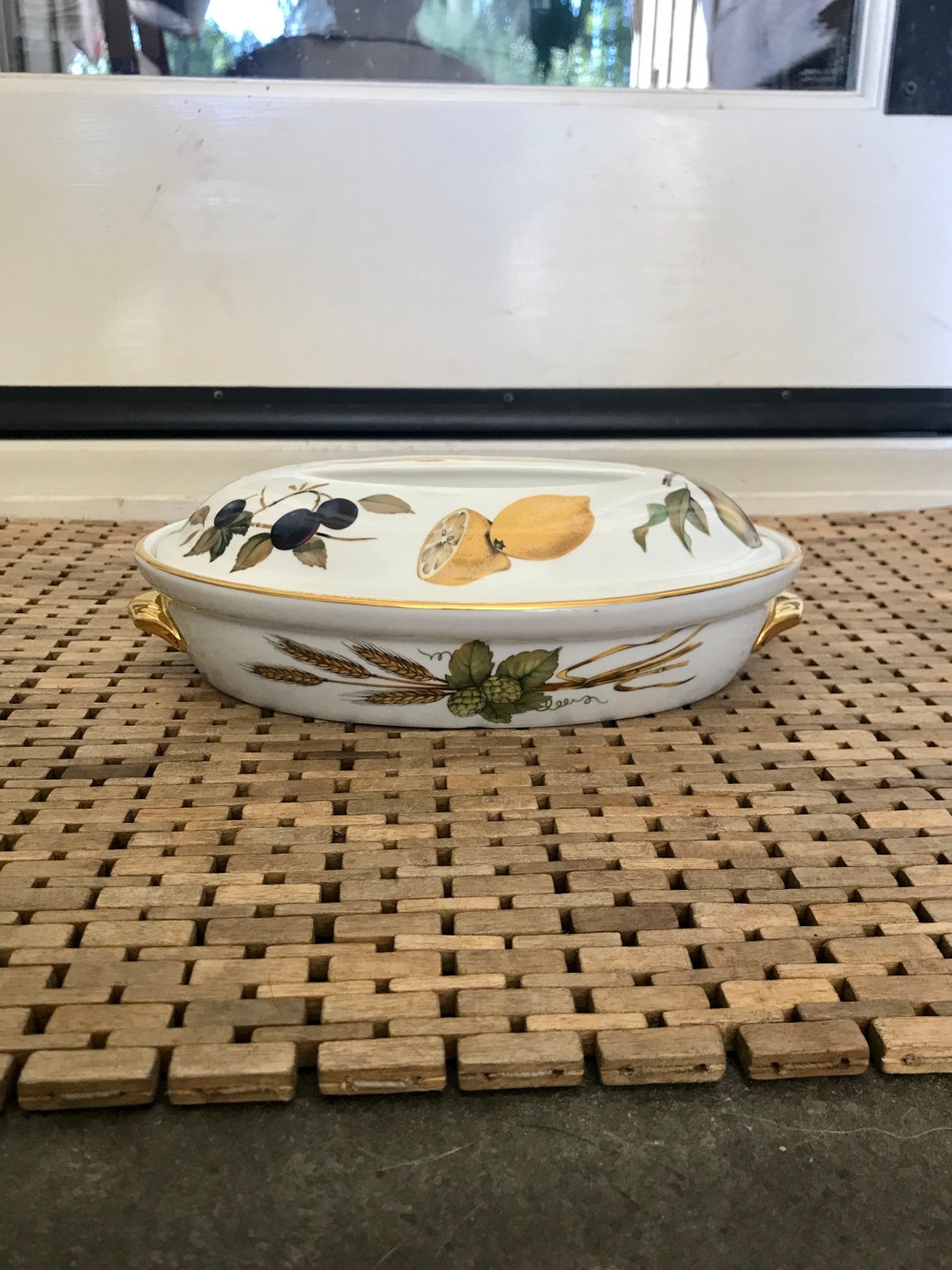 Royal Worcester / Evesham Pattern / Ovenproof Porcelain / Covered ...