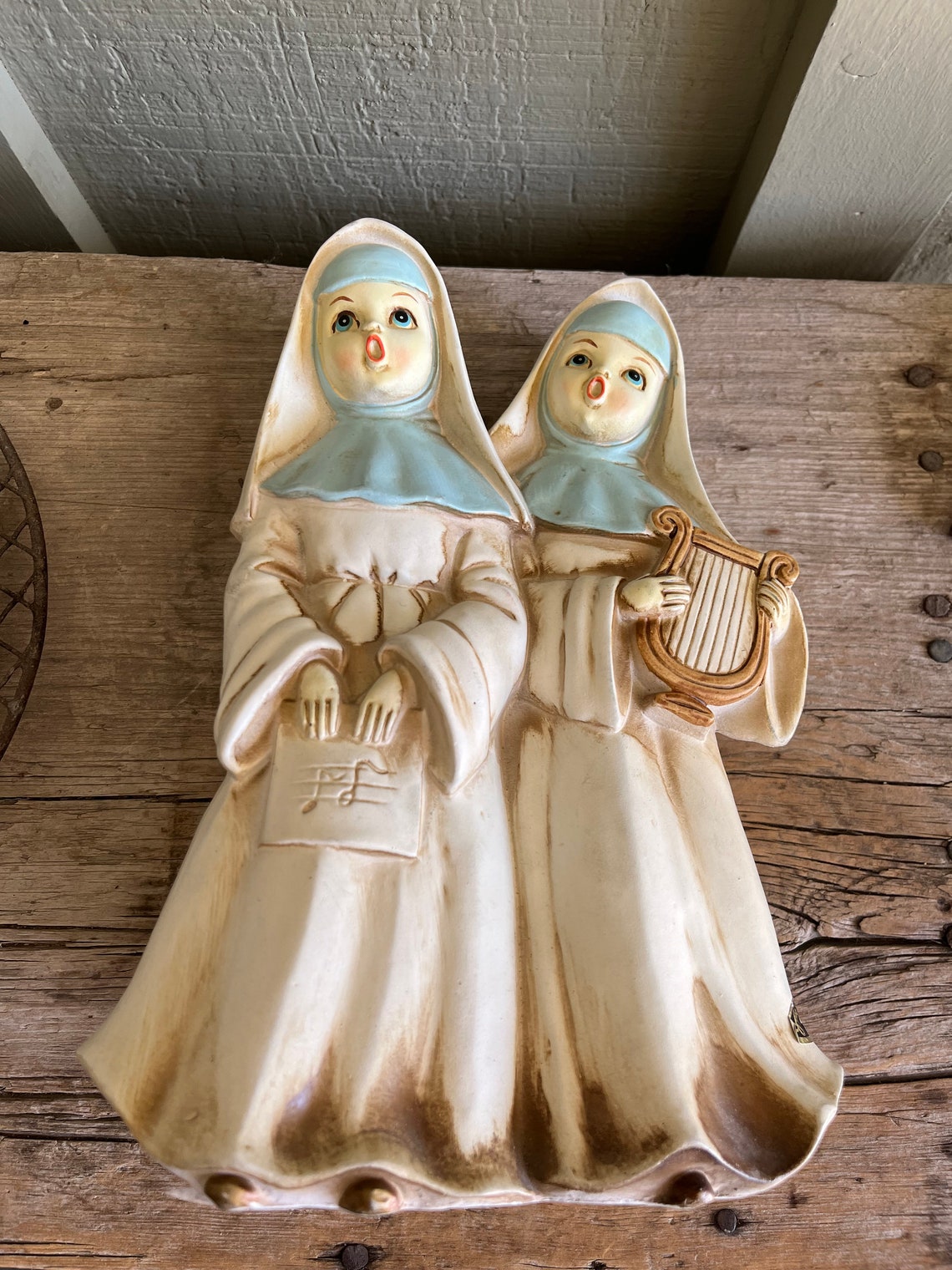 Josef Originals / Porcelain Figurine / Singing Nuns / 2 Nuns / as Is - Etsy
