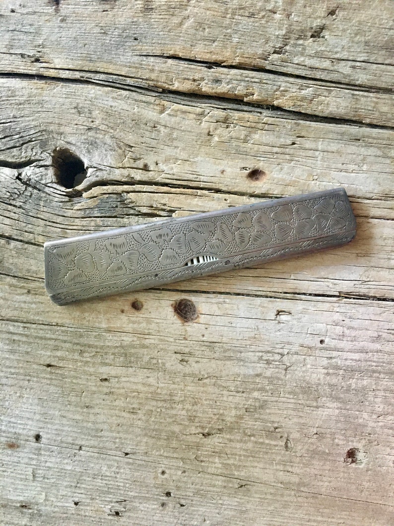 900 Silver Comb / Comb Cover / Comb Sheath / Comb Case / - Etsy