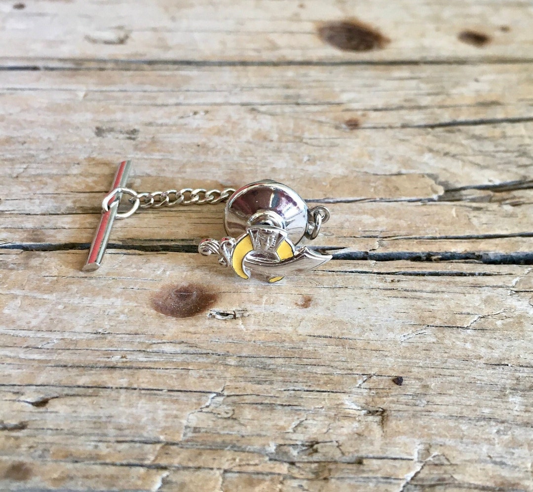Sterling Silver Tie Tack / Tie Tac / Saber / Scimitar / Shriners ...