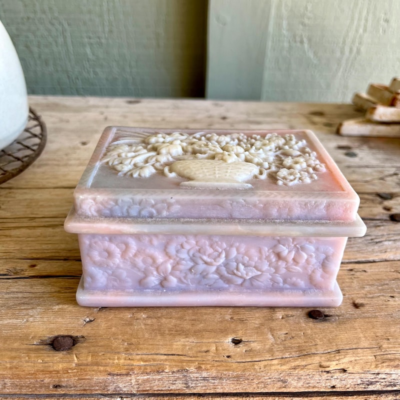 Incolay Jewelry Box - Etsy