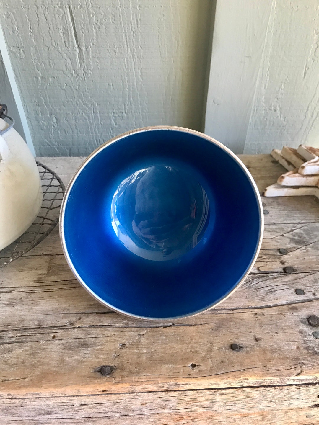 Towle Silversmiths / Blue Enamel / 3.50 / Electro Plated / Number 5002 ...