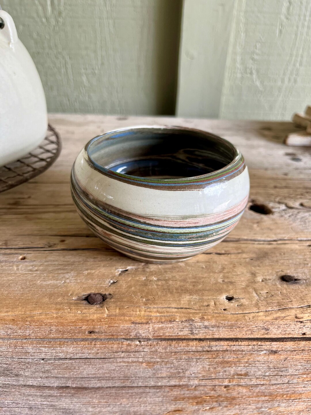 Desert Sands Pottery / Clay Pottery / Blue / Brown / Cream / Fuchsia ...