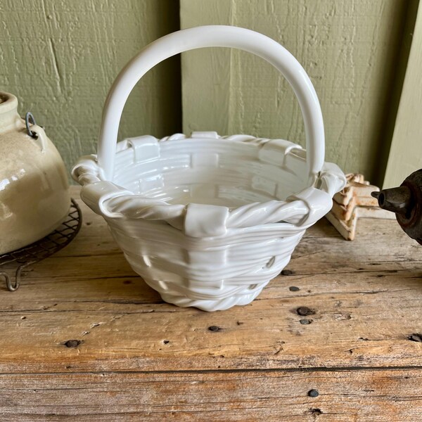 Ceramic Basket - Etsy
