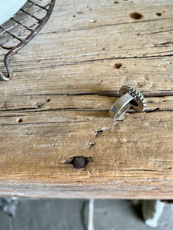 Sterling Silver / Gaspeite Gemstone / Green Gemstone … - Gem