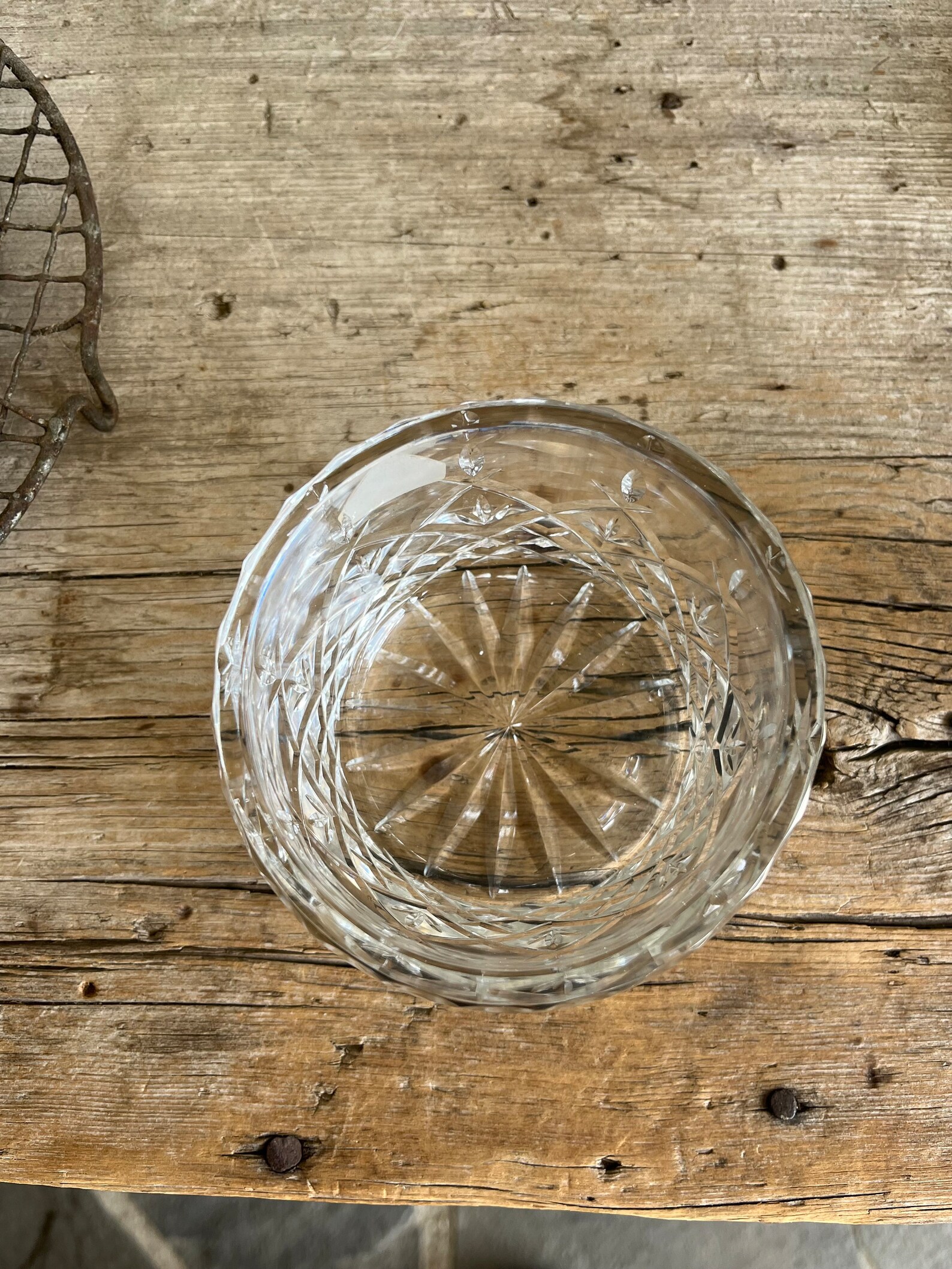 Astral Crystal / Wine Bottle Coaster / Small Bowl / Full Lead Crystal ...
