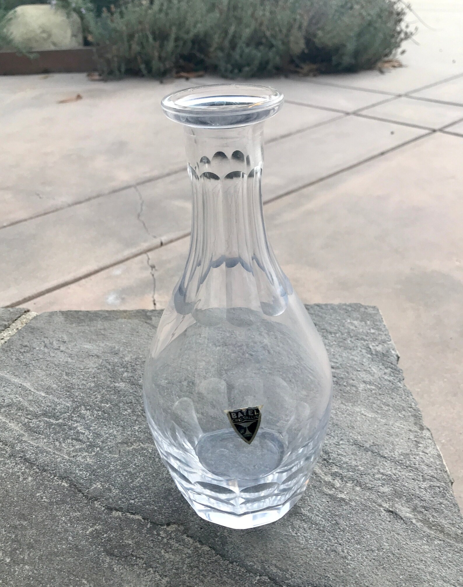 Bayel Cristallin / Liquor Bottle / Crystal Decanter / Made in France ...
