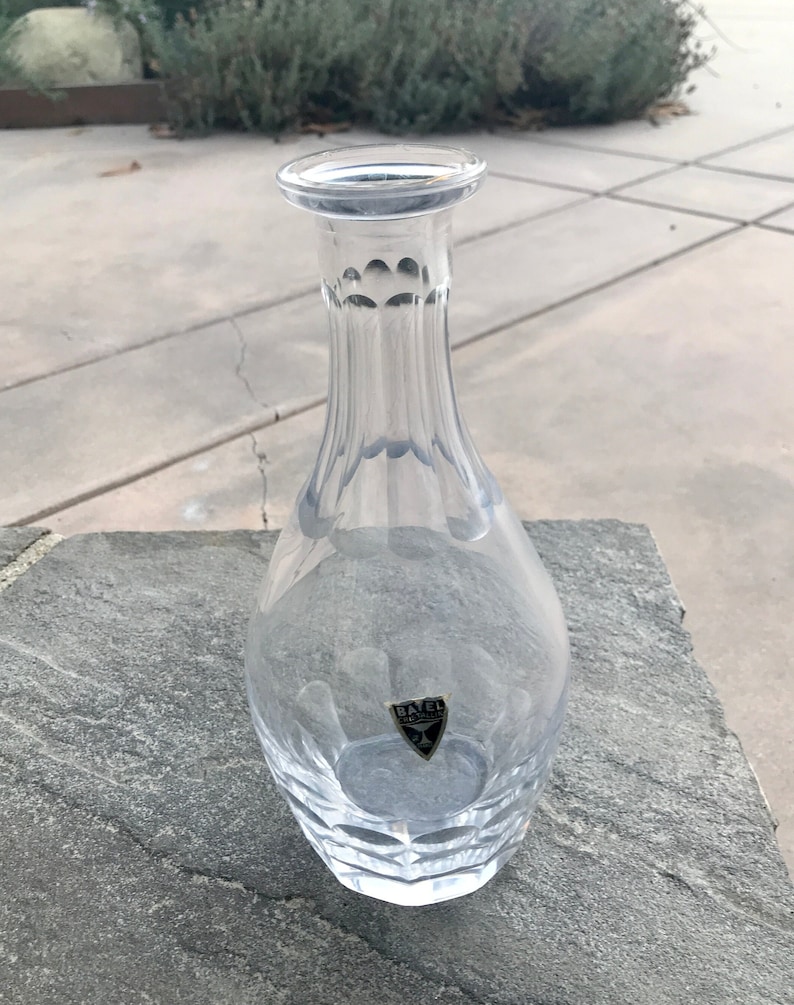 Bayel Cristallin / Liquor Bottle / Crystal Decanter / Made in France ...