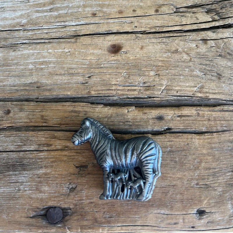 Zebra Stud Earrings - Etsy