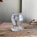Spode Crystal / Crystal Owl / Owl Figurine / Handblown / Handcut / Full ...