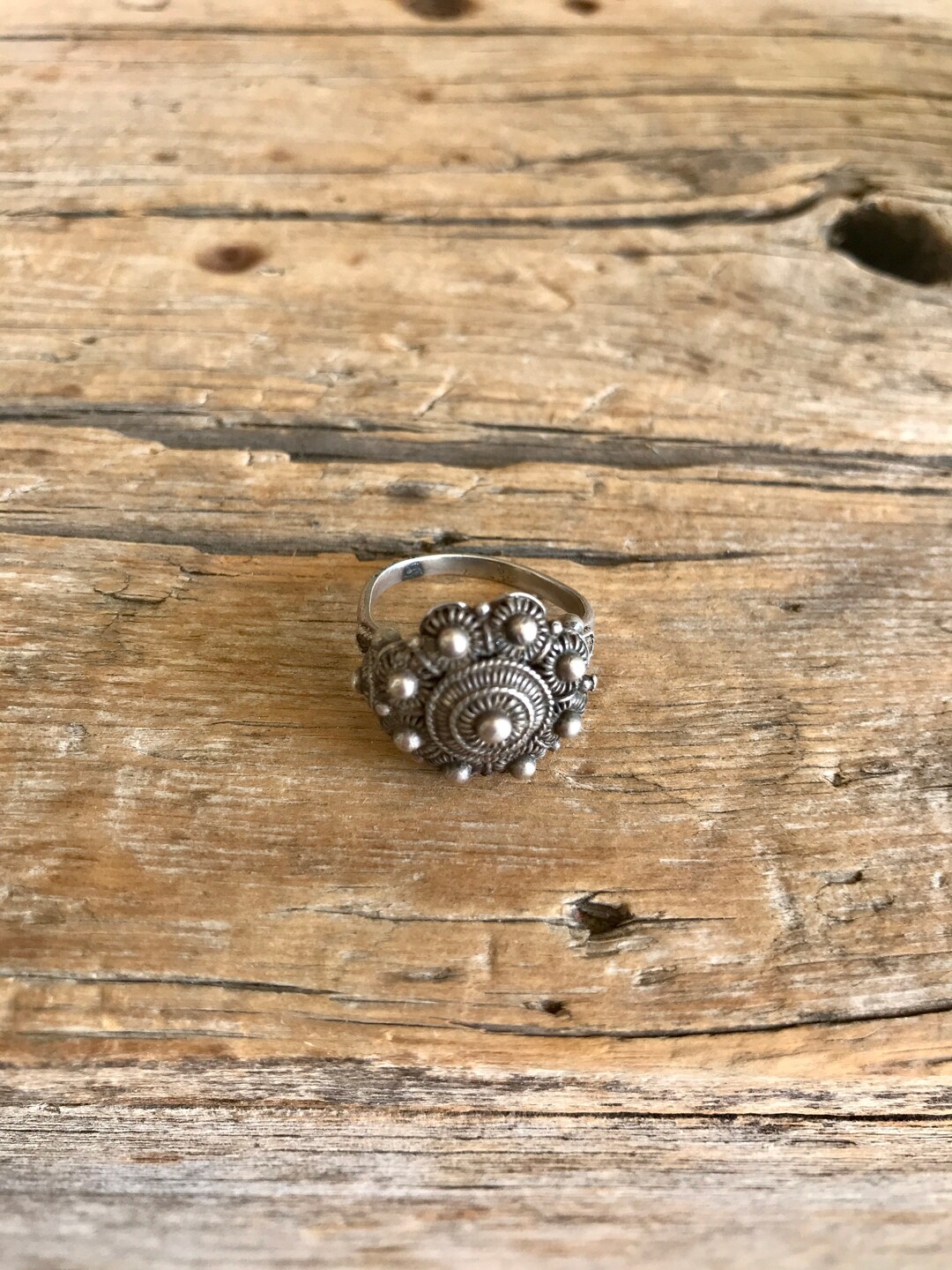 Sterling Silver / Round Balls / Orbs Ring / Sphere / Bubbles / Zeeuwse ...