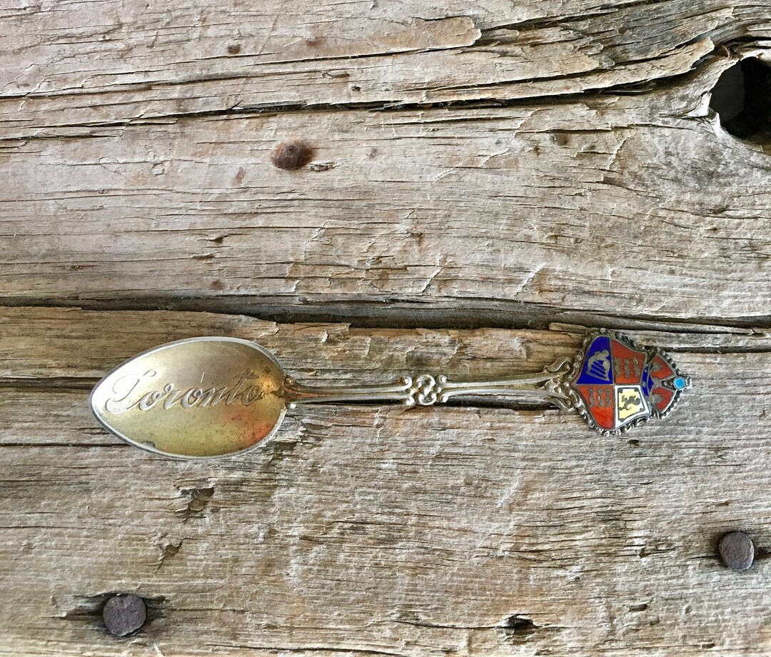 Sterling Silver Spoon / Roden Brothers / Toronto / Canada / Vermeil ...