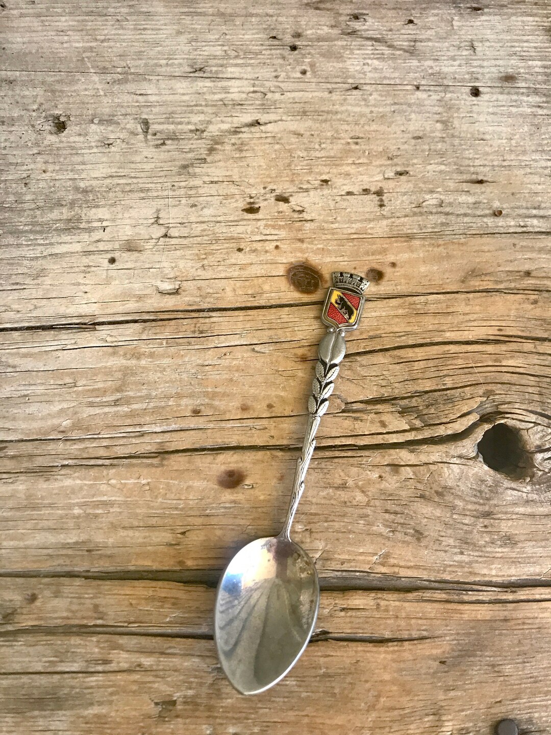 Silver Tone / Travel Spoon / Souvenir Spoon / Austria Crest / Coat of ...