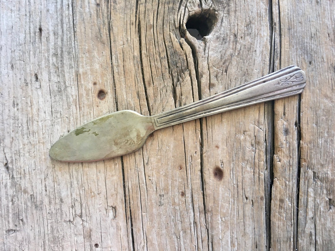 Avon / Silver Plate / Butter Knife / Solid Petite Server ...