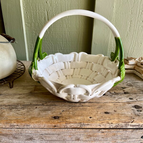 Ceramic Basket - Etsy