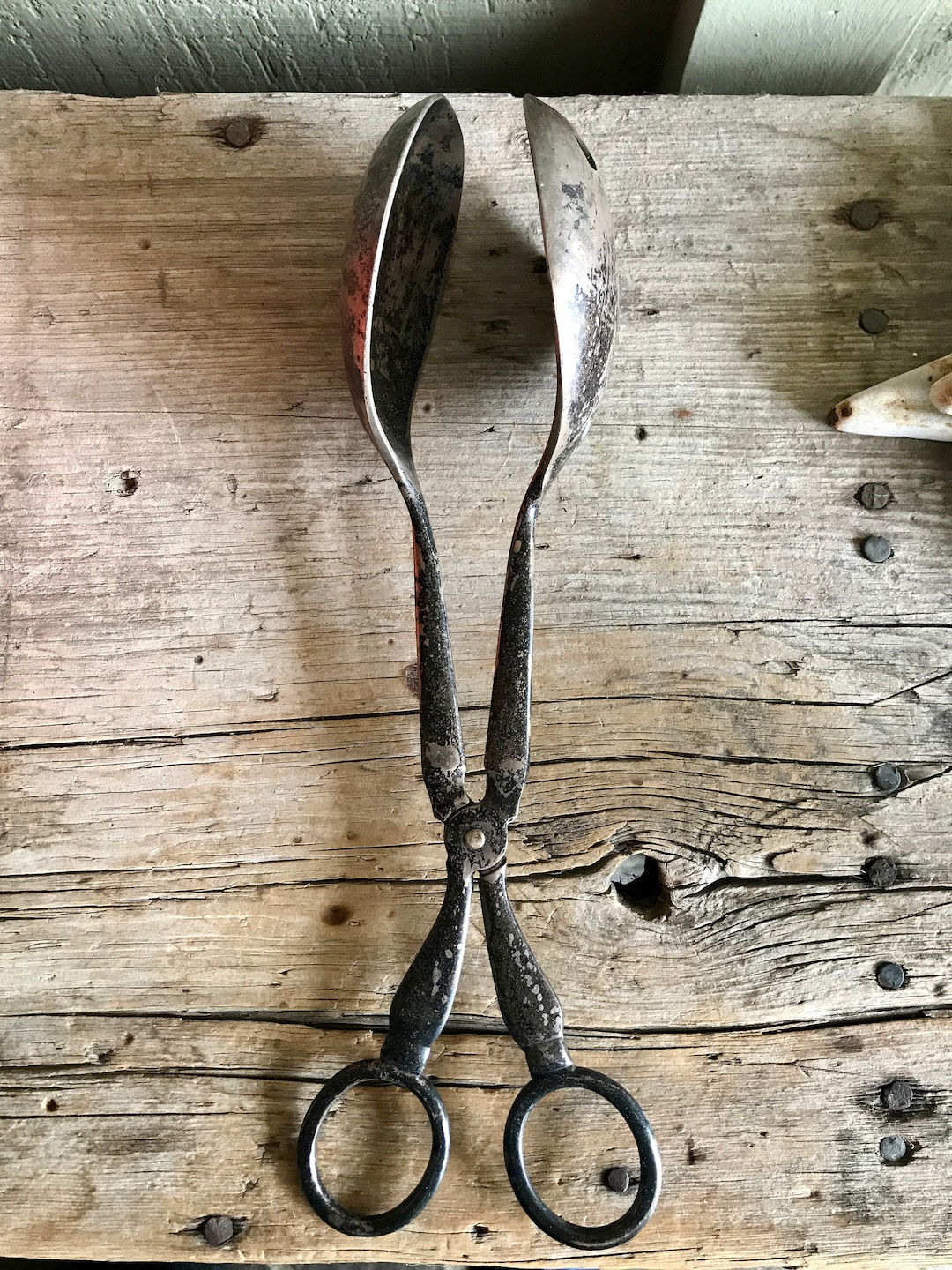 Silver Plate / Salad Tongs / Scissor Tongs / Dessert Tongs / Serving ...
