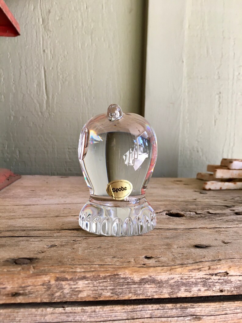 Spode Crystal / Crystal Owl / Owl Figurine / Handblown / Handcut / Full ...