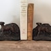 Bronze Over Spelter Bookends / Jennings Brothers / JB Hirsch 1601 ...
