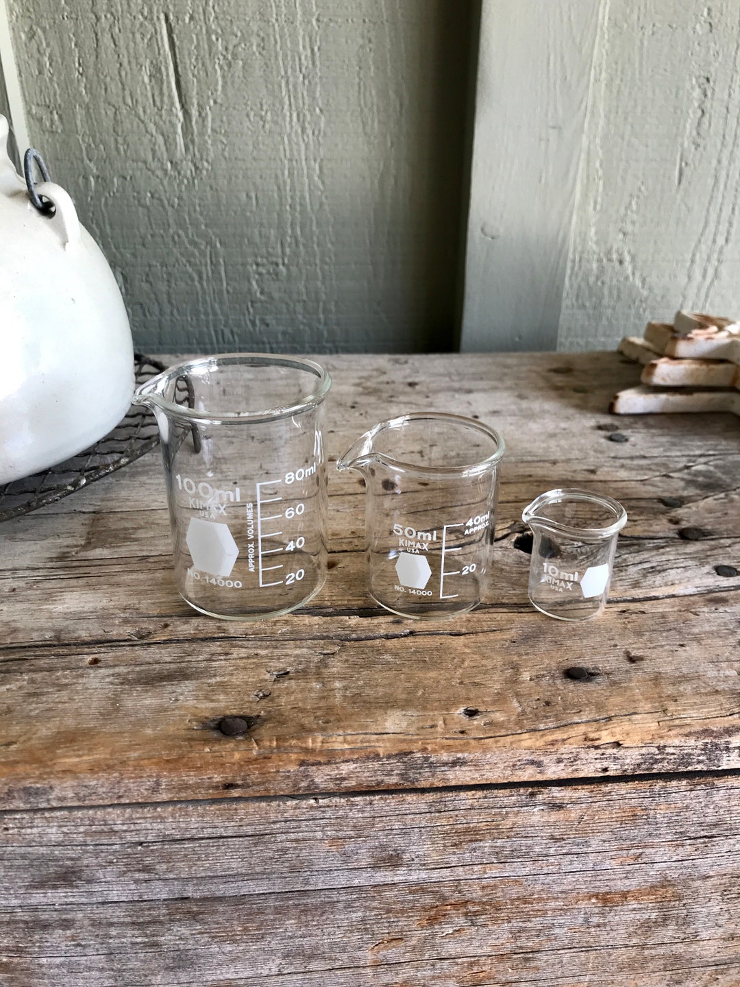 Kimax Glass / Laboratory Beakers / Volumetric Flasks / Glassware ...