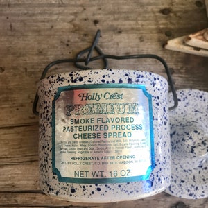 Holly Crest / Premium Cheese Spread / Cheese Crock / Butter Crock ...