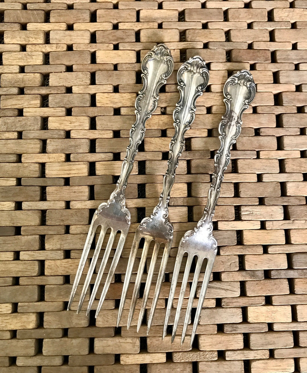 Gorham Silver / Strasbourg Pattern / Pat 1897 / Sterling Silver / Place ...