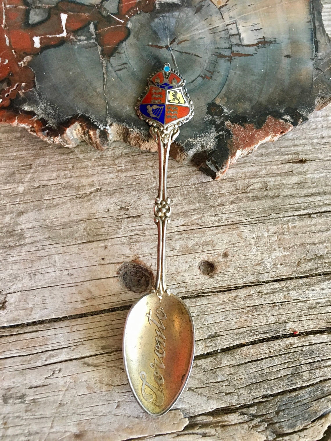 Sterling Silver Spoon / Roden Brothers / Toronto / Canada / Vermeil ...