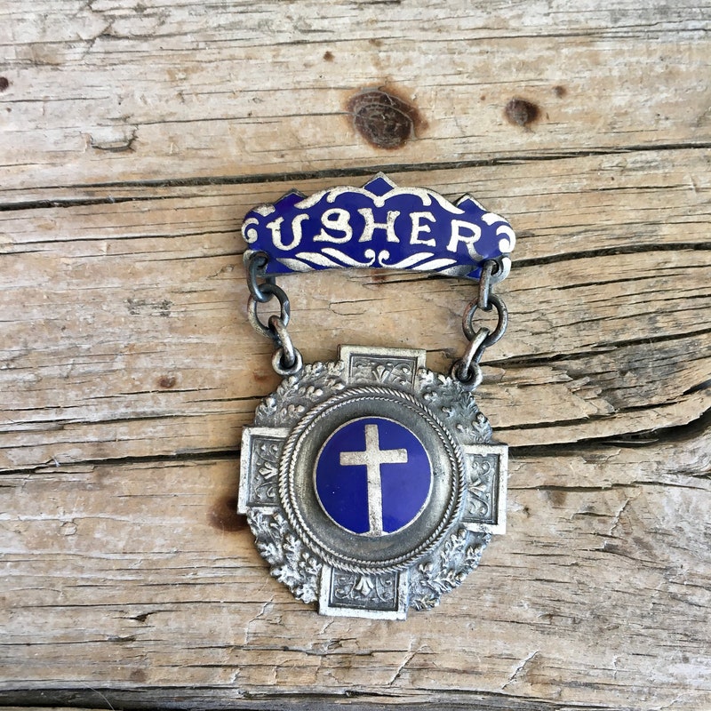 Church Usher Badges - Etsy
