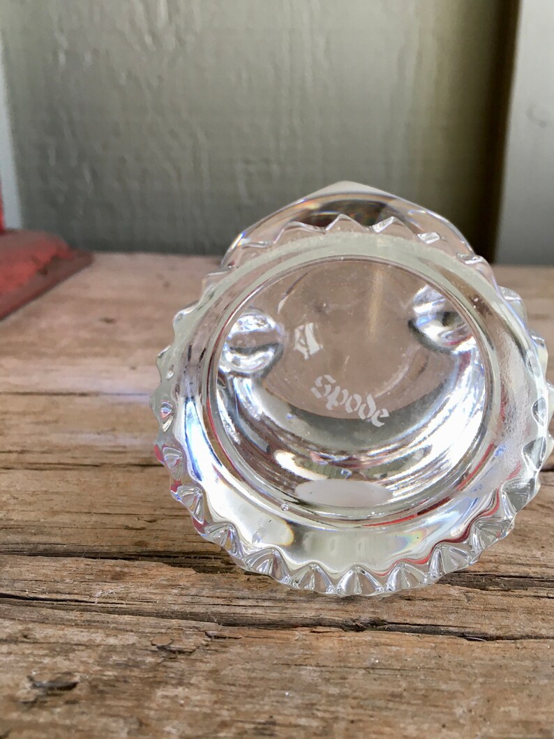 Spode Crystal / Crystal Owl / Owl Figurine / Handblown / Handcut / Full ...