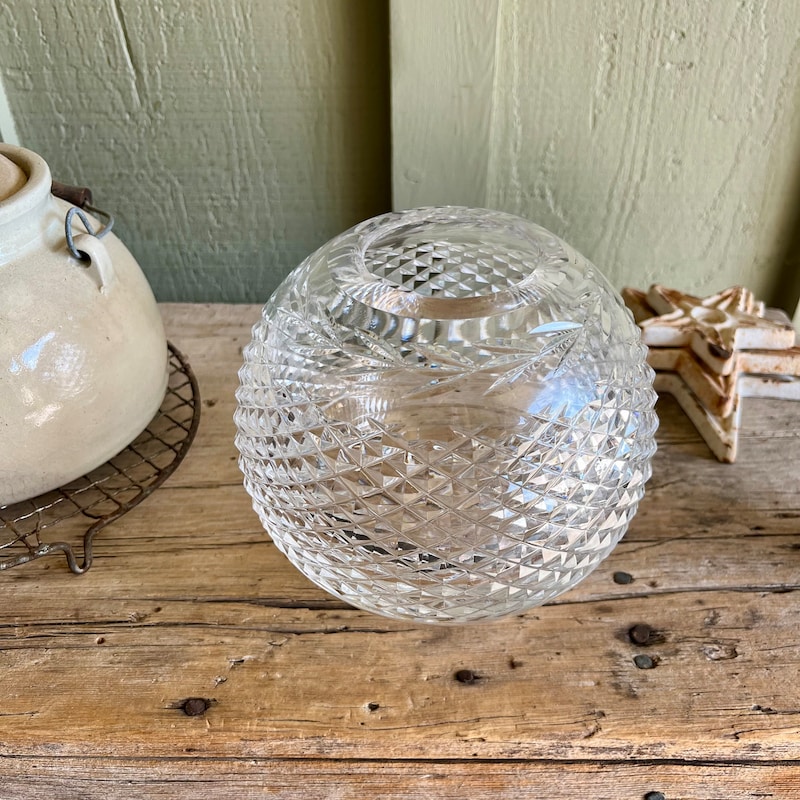 Glass Sphere Vase - Etsy