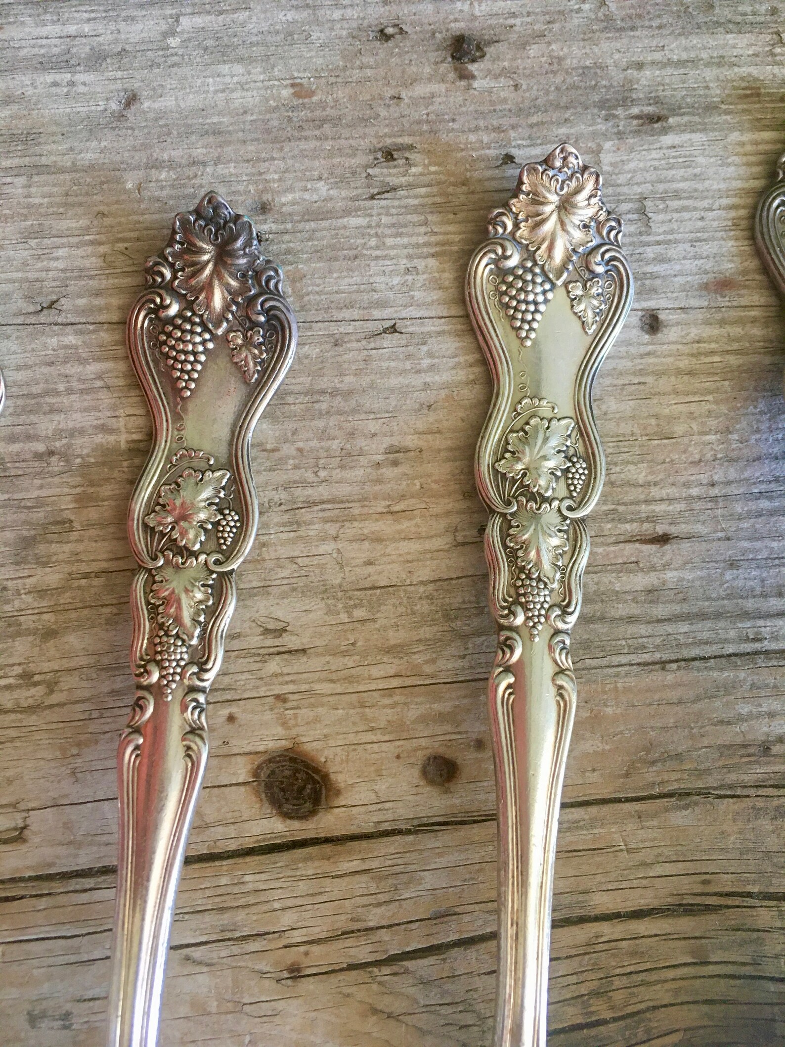 American Silver Company / Grape Pattern / Moselle / - Etsy Italia