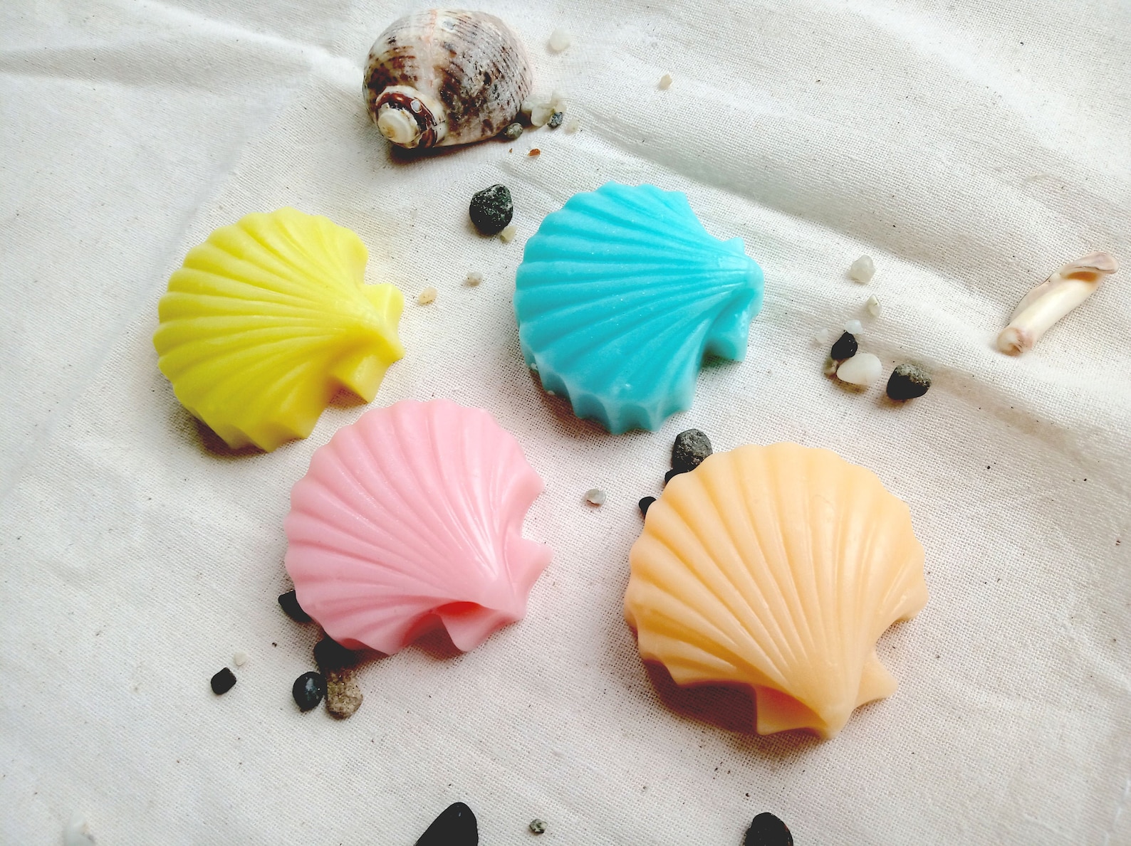 Mini Clam Soaps, Sea Shell Soaps, Clam Soaps Bulk, Nautical Wedding ...