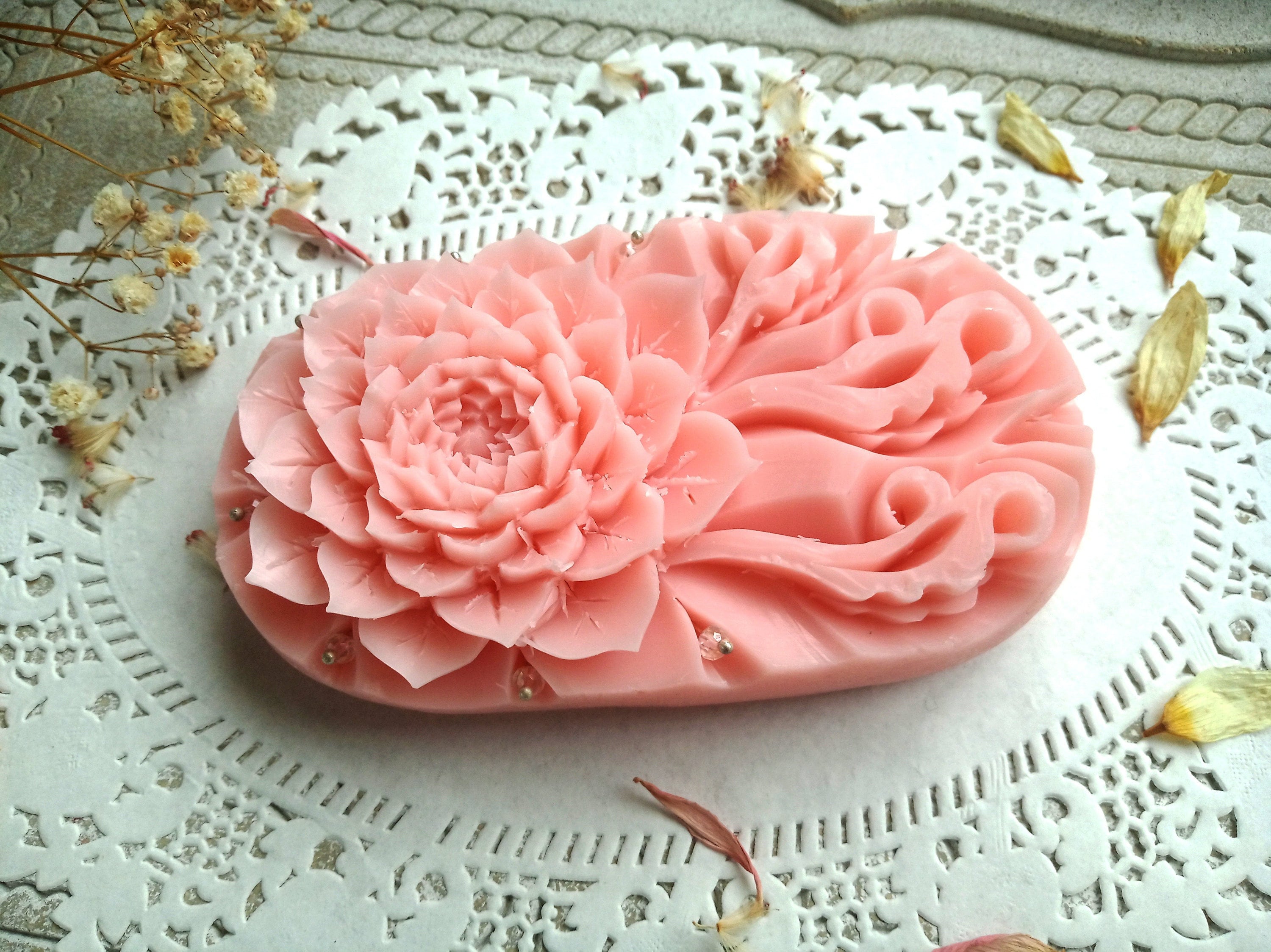 Soap Carving Flower Easy