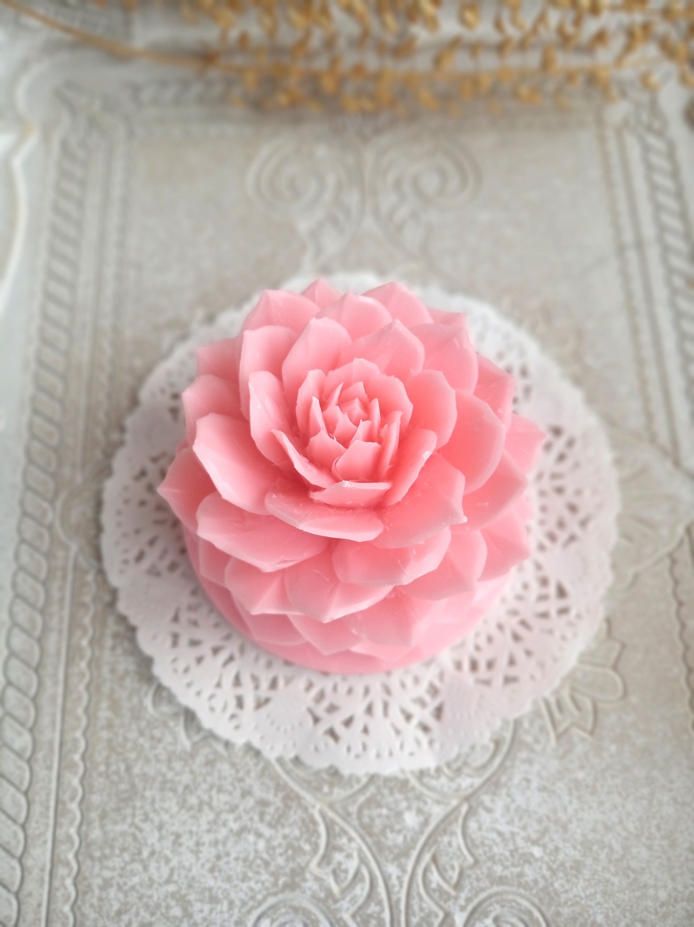 Carving Soap Lotus Pink Lotus Soap Wedding Soap Hand Carved - Etsy