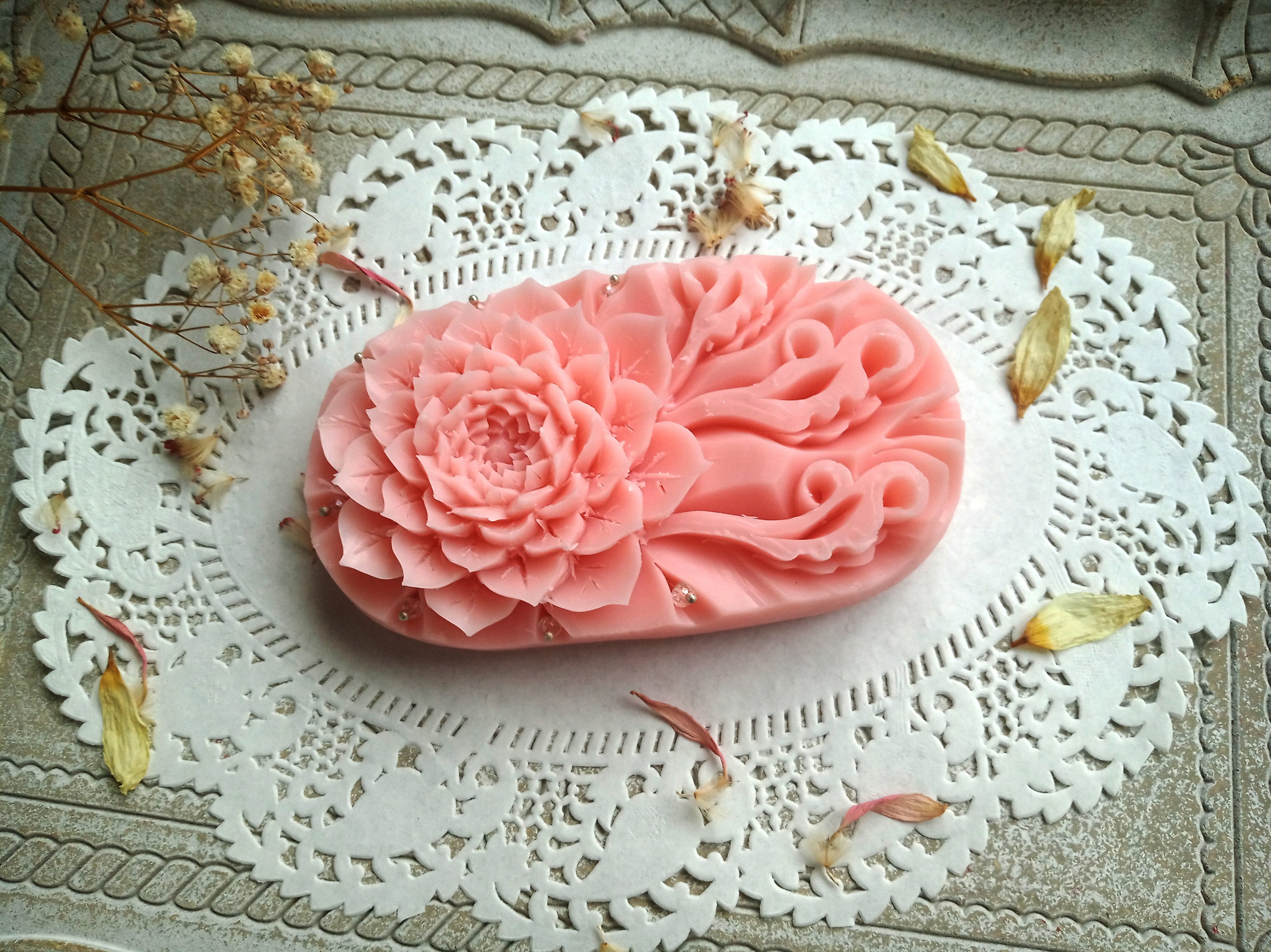 Perla Soap Sculpture