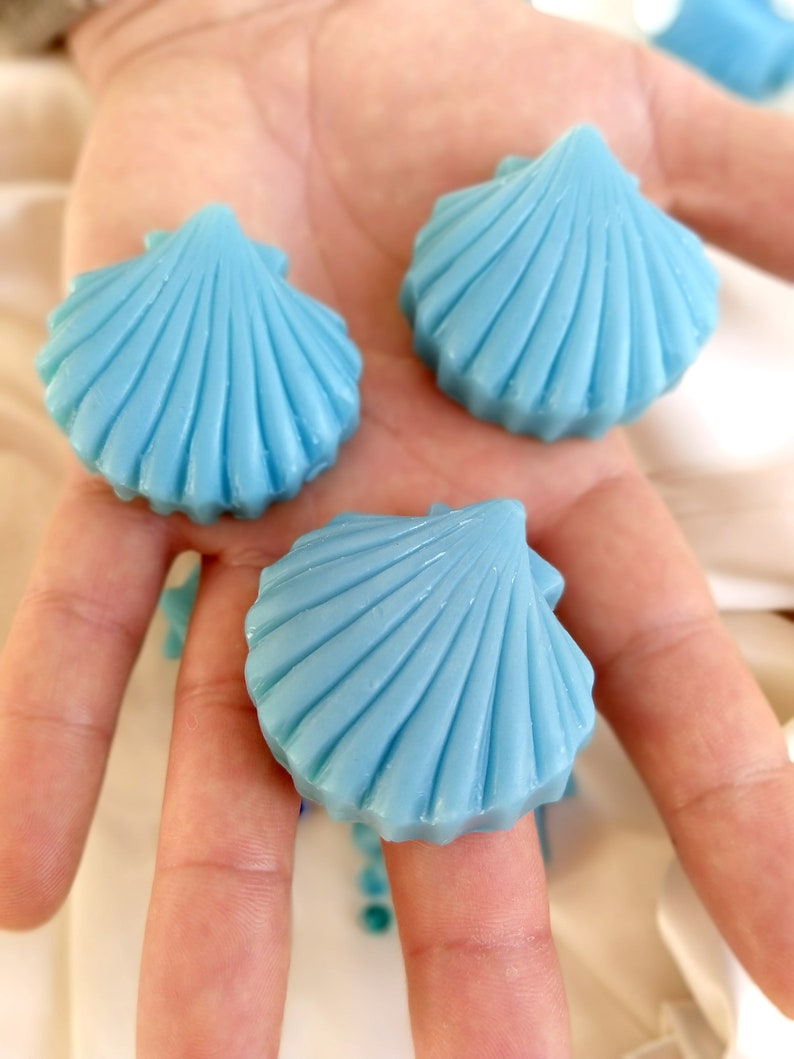 Mini Clam Soaps Sea Shell Soaps Clam Soaps Bulk Nautical - Etsy