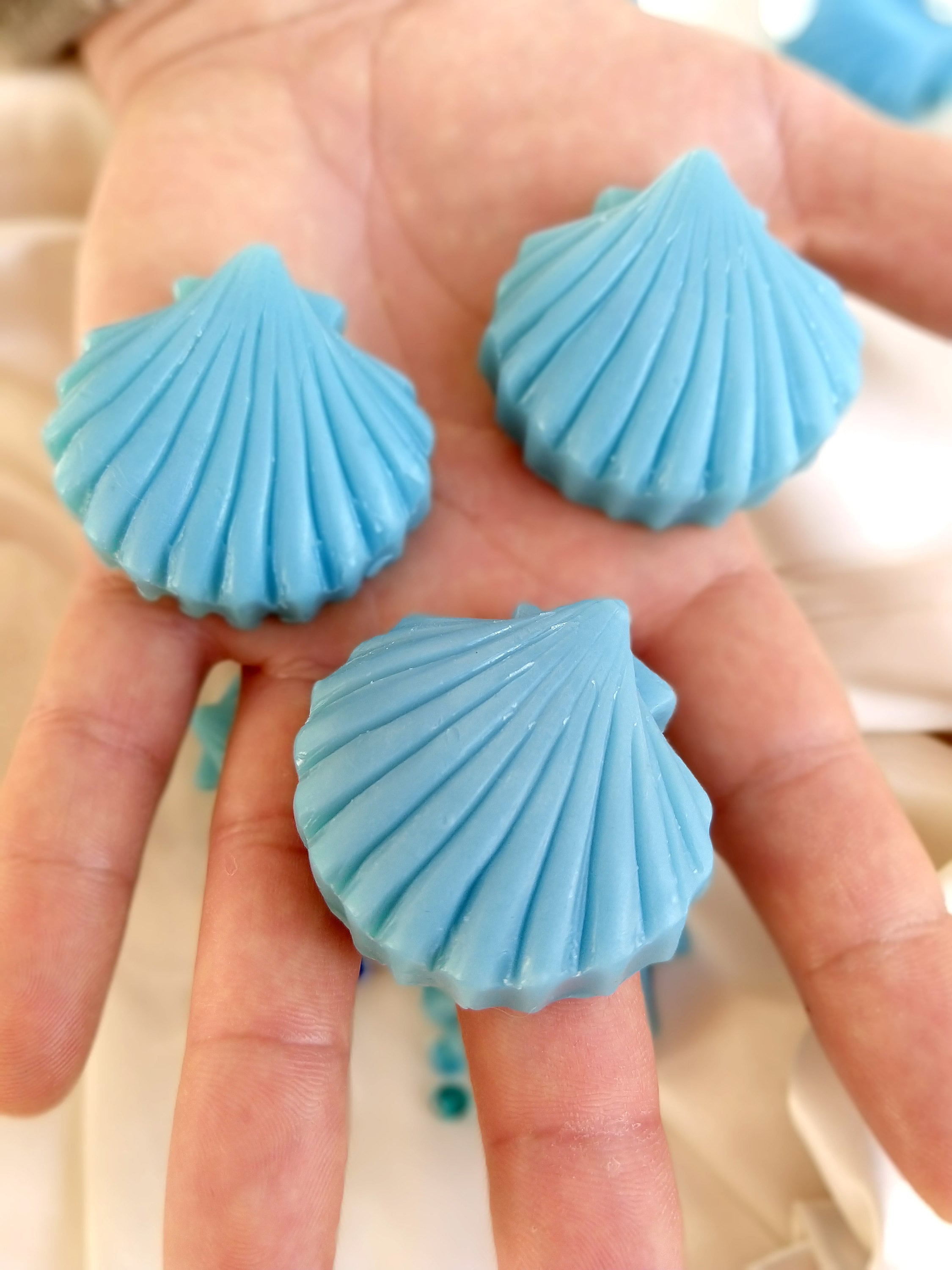 Mini Clam Soaps Sea Shell Soaps Clam Soaps Bulk Nautical | Etsy