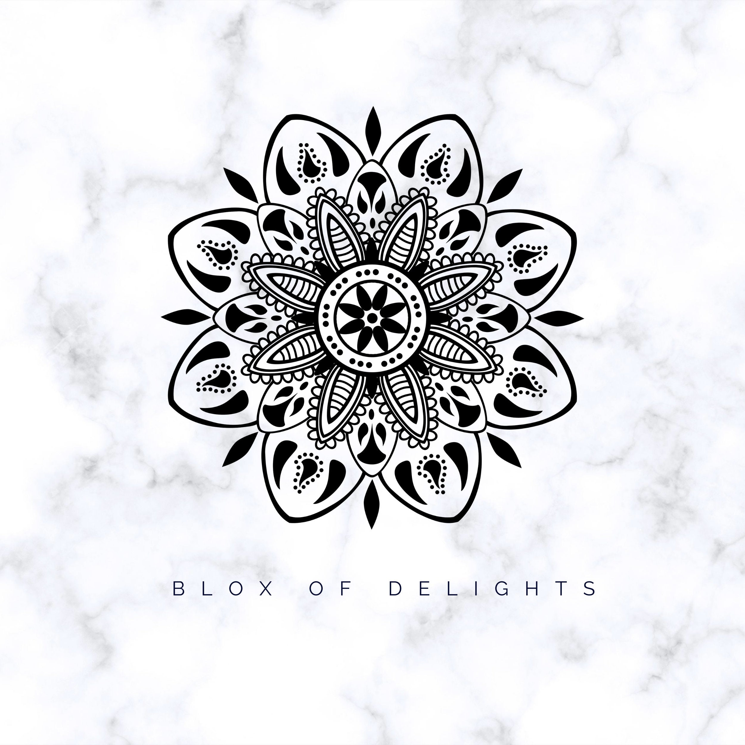 Mandala pattern svg for digital download | Etsy