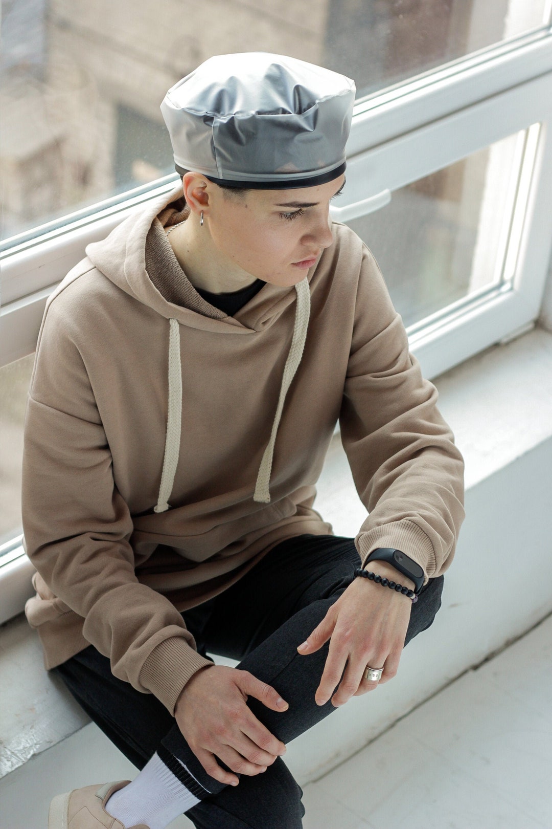 Beret Clear Hat Clear Headdress Raincoat Clear Beret - Etsy