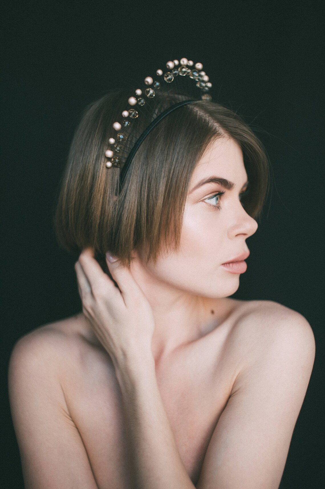 Pearl Headpiece Pearl Hair Accessories Fairy Headpieces - Etsy