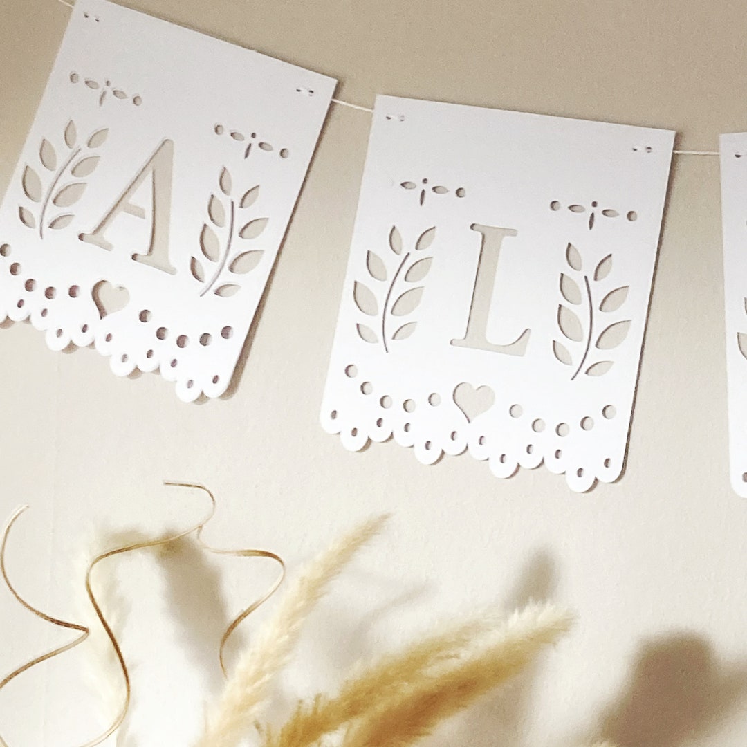Custom Party Banner, Personalised Garland for Your Baby Shower or Birth ...
