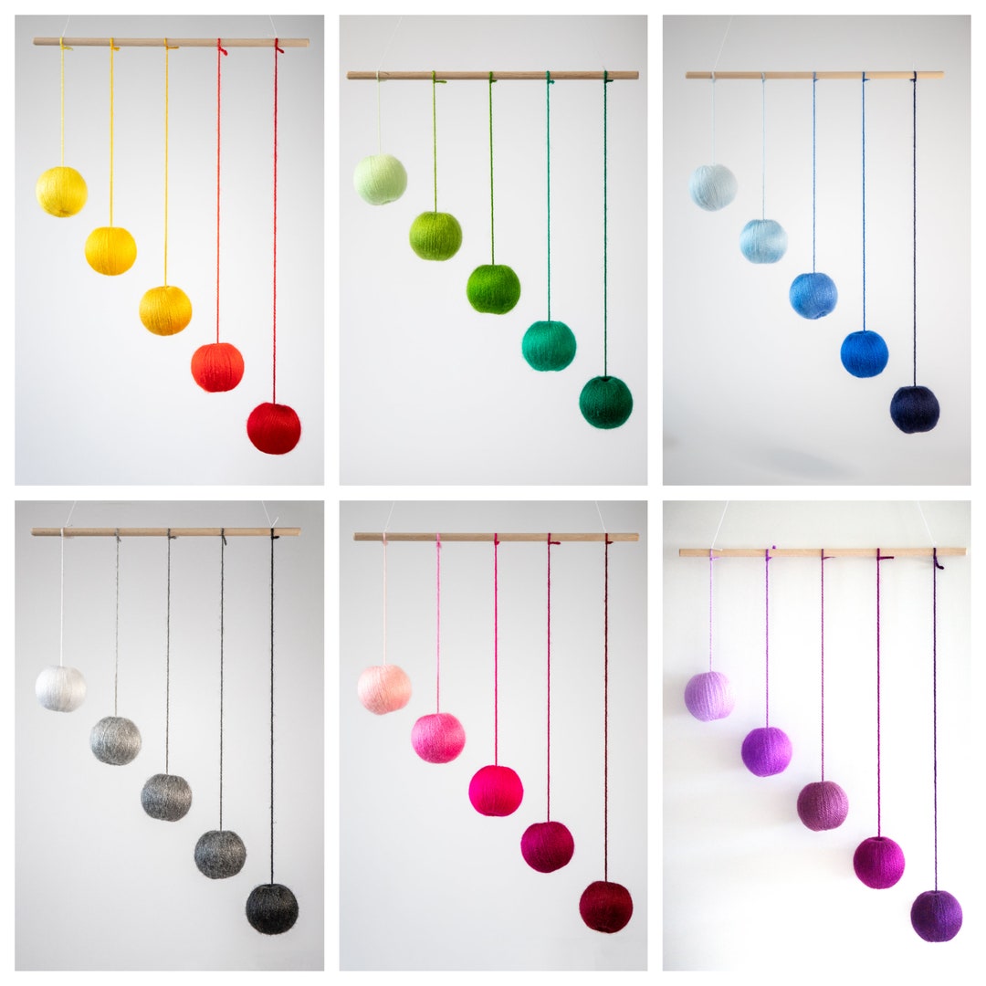 Gobbi Mobile, Montessori Mobile, Montessori Toy, Baby Mobile, Crib Toy ...