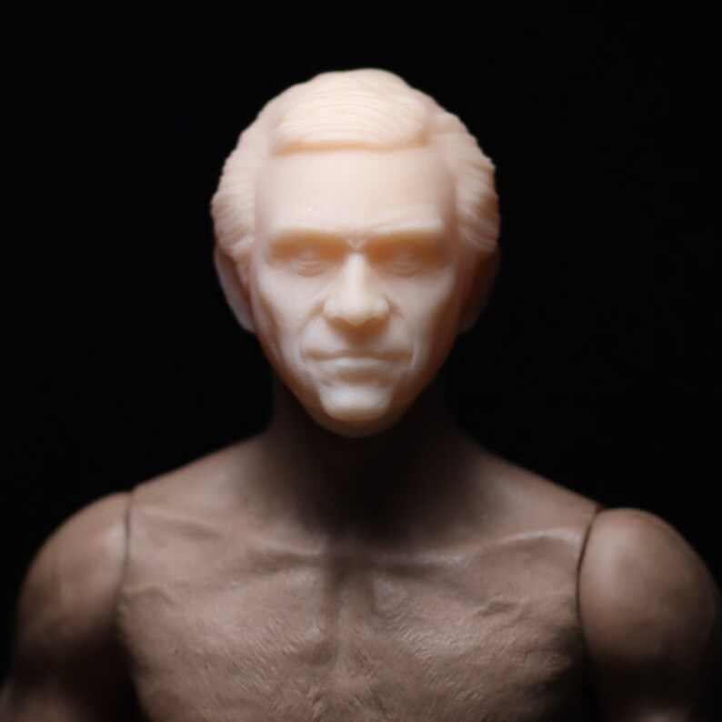 Custom 1/6 Scale Celebrity Action Figure Heads. Realistic 1/6 Scale ...