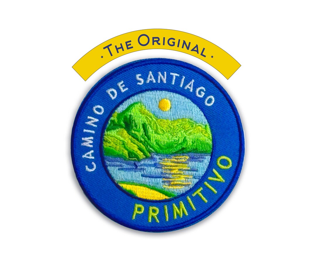 The Camino Primitivo Patch + Trail Map Card // Camino De Santiago ...
